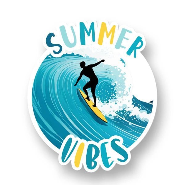 Summer Vibes Sticker by Bottle Your Brand