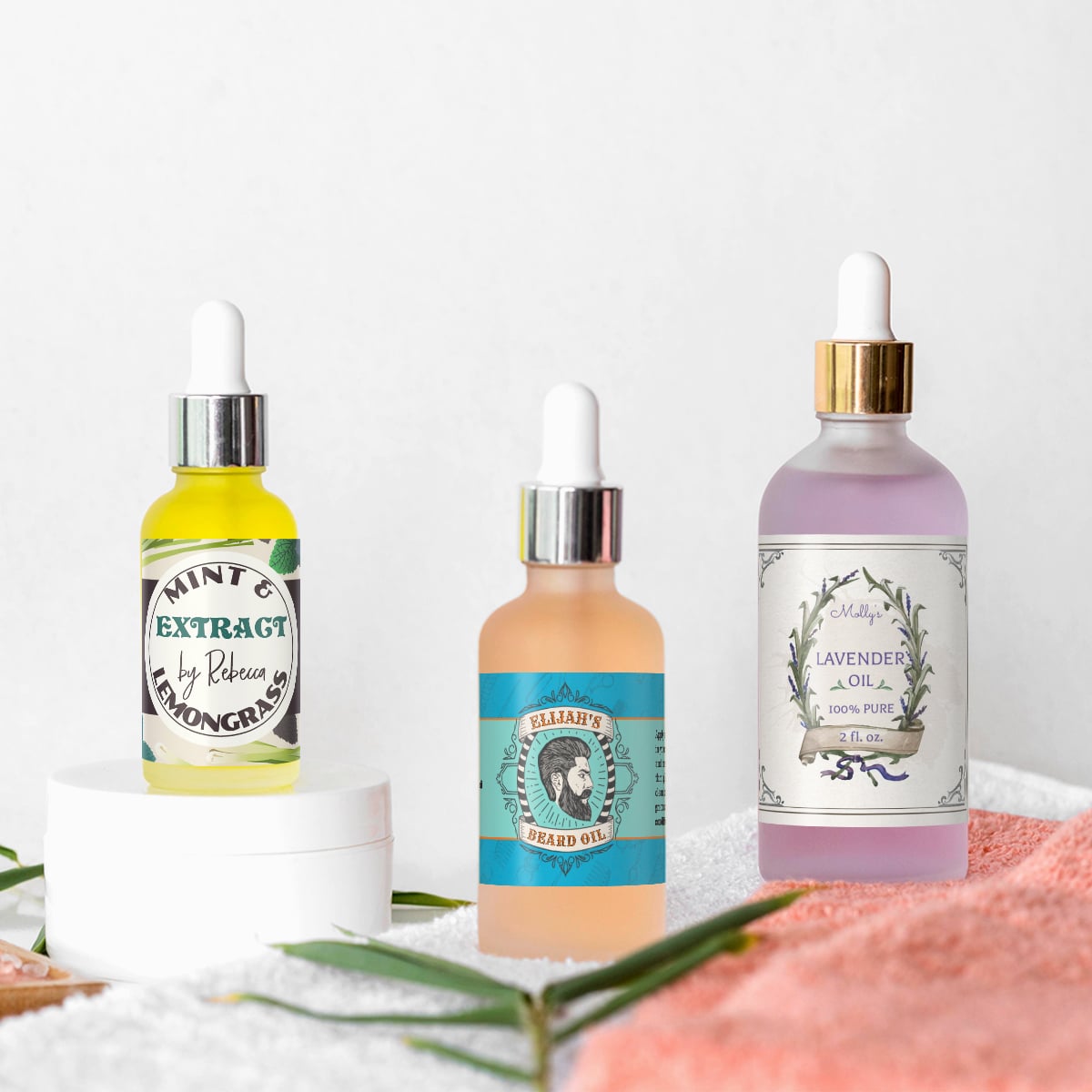 Make Your Own Dropper Bottle Labels - 3" x 2" | Bottle Your Brand