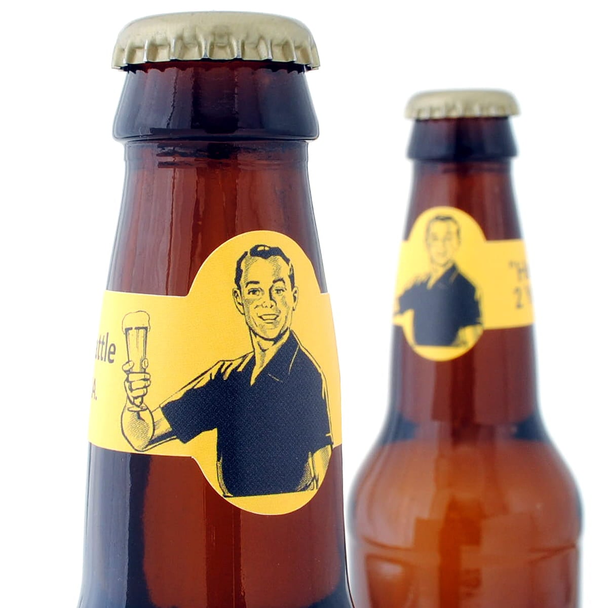 Bottle Neck Labels & Personalized Bottle Neck Labels - BottleYourBrand