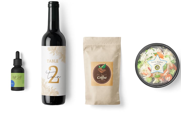 Labels & Personalized Printed Label Templates - Bot
